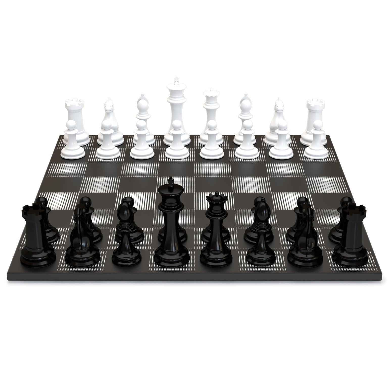 Neochess Wooden Series: White vs. Black - Luxury Chess Set