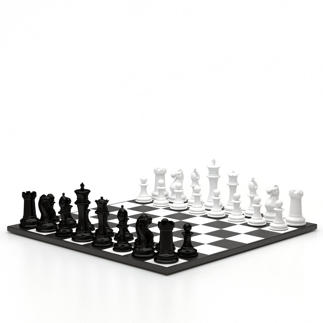 Neochess Wooden Series: White vs. Black - Luxury Chess Set