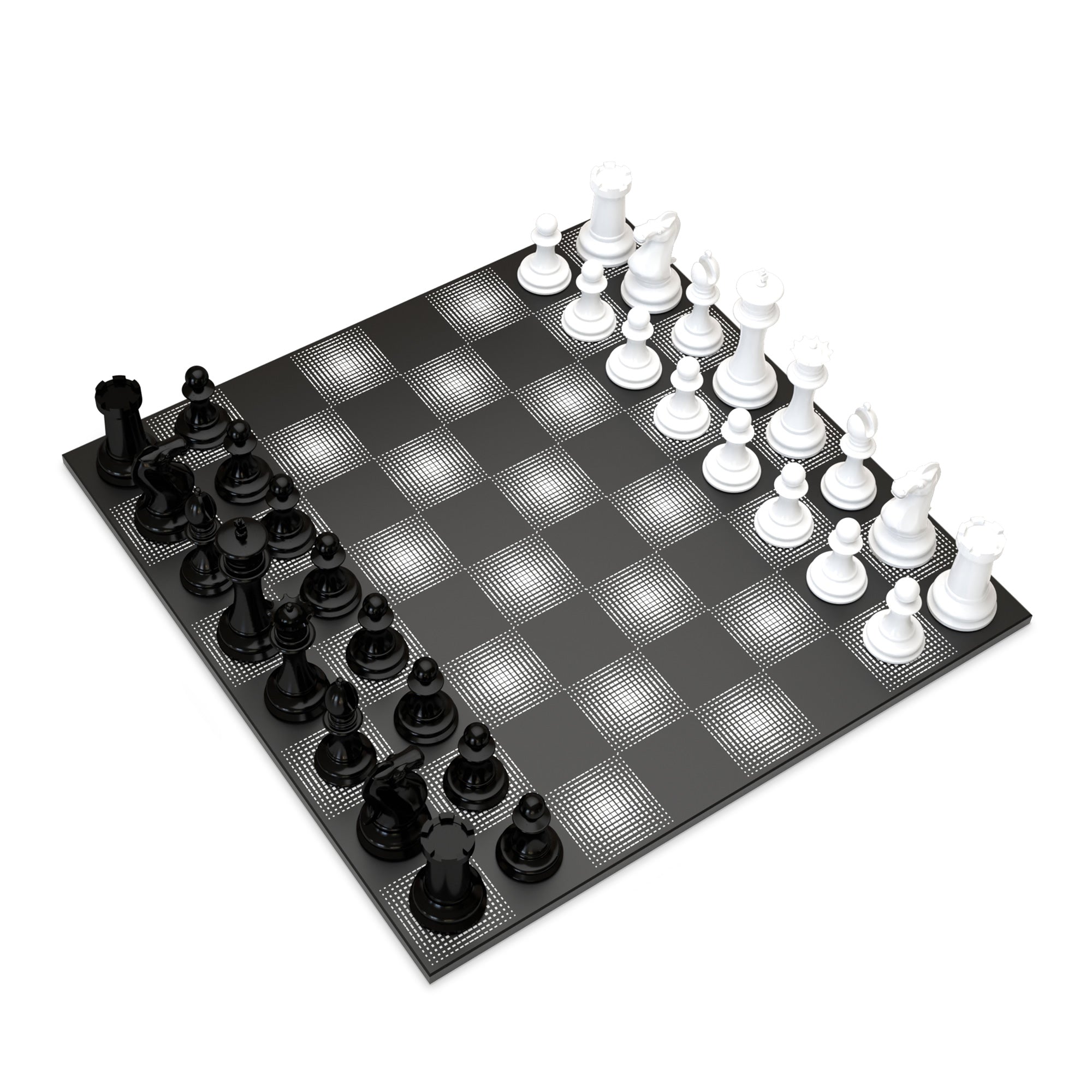 Neochess Wooden Series: White vs. Black - Luxury Chess Set